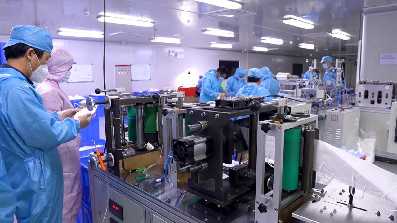 Mask medical production line - ESG Powderline